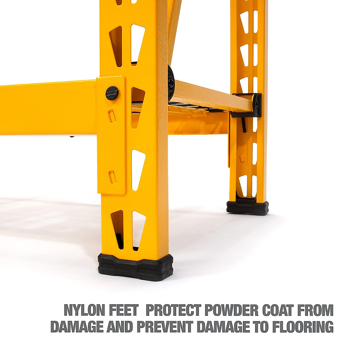 DEWALT 2-Shelf Industrial 4- Carbon Steel Foot Storage Rack Work Station Kit (DXST3000WB)