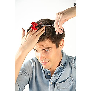 RevoCut Hair Cutting Kit - Hair Trimmer Guide - Grooming Kit Haircut Template - Includes 1", 2", 3" Guide For Hair Trimming w/Scissor or Clipper - Barber Supplies