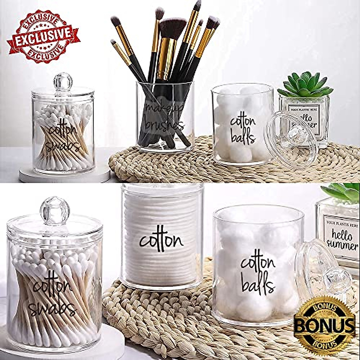 Bathroom Labels The Home Edit Labels Bathroom Labels for Containers Organization Stickers 149 Pcs Word Bath, Beauty & Makeup Preprinted Stickers Waterproof Decals