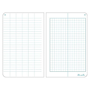 Rite in the Rain Weatherproof Hard Cover Notebook, 4 3/4" x 7 1/2", Yellow Cover, Field Pattern (No. 350F), 7.5 x 4.75 x 0.625