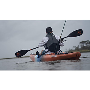 Wilderness Systems Apex Carbon Angler Kayak Fishing Paddle | Carbon Fiber Blade | Adjustable Carbon Fiber Shaft (240-260cm), Black, 8070208