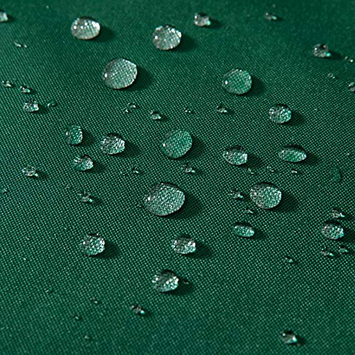 MIULEE Pack of 4 Decorative Outdoor Pillow Covers Square Cushion Cases PU Coating Waterproof Throw Pillowcase Shell for Living Room Couch Sofa Garden Tent Park 18x18 Inch Army Green