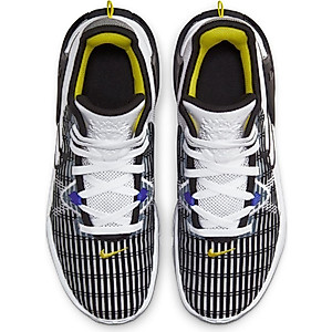 Nike Lebron Witness VI Mens Basketball Trainers Cz4052 Sneakers Shoes, White/Black-Persian Violet, 11 M US, White Black Persian Violet 100