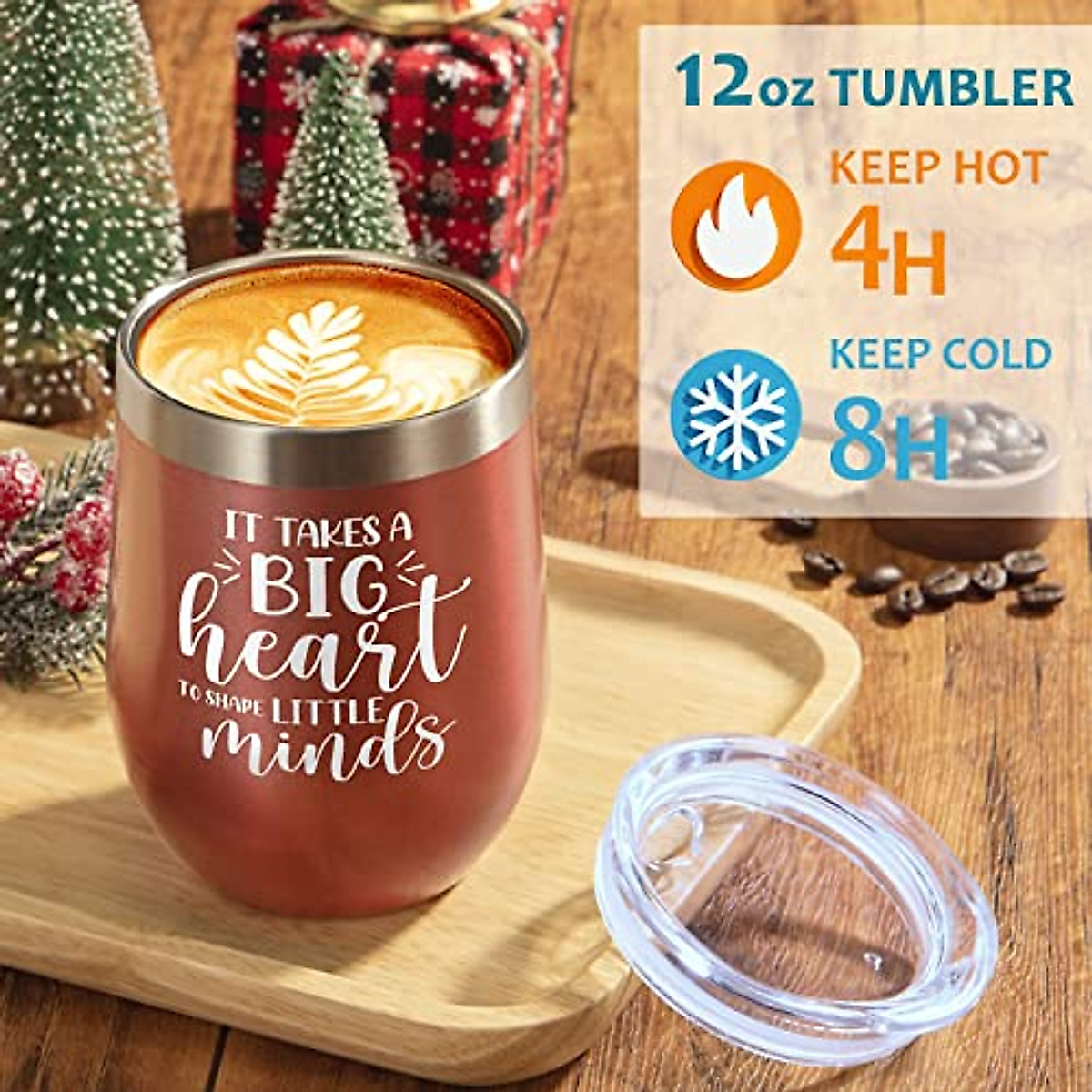 Best Teacher Gifts for Women Teacher Appreciation Gifts, End of Year Teacher Gifts from Student, Thank You Teacher Gifts Basket Daycare Teacher Gift, Funny Teacher Gift Set with Wine Tumbler Bracelet