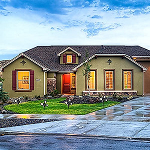 ZHMA 6W Low Voltage Landscape Lights , 12V Led Garden Landscape Lighting, Waterproof Outdoor Spot Lights for Tree,Yard,Flag ,Walkway（2 Pack）