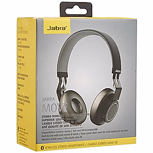 Jabra Move Wireless Stereo Headphones - Black