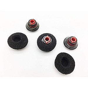 AvimaBasics Voyager 5200 Ear Tips - 3 Pcs Premium Replacement Earbuds Eartips Eargels & Foams Set for Plantronics Voyager 5200 5220 Wireless Bluetooth Headsets (Medium Size)