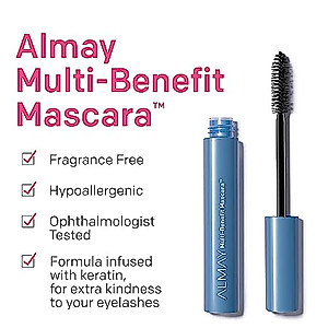 Almay Multi-Benefit Mascara and Eyeliner Duo Value Pack, Black Brown