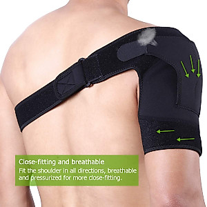 FAVOMOTO Shoulder Straps Adjustable Strap Strap Shoulder Brace Shoulder Sports Brace Aglet Shoulder Sports Shoulder Supports Shoulder Pads for Tape s Shoulder