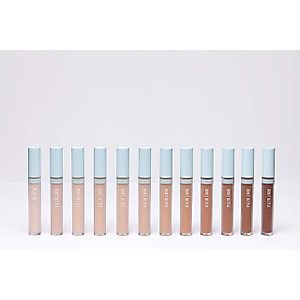 Kaja Liquid Concealer - Don't Settle | Buildable, Lightweight, Light-to-medium Coverage, Color-correcting, 06 Boba Tea, 0.21 Oz