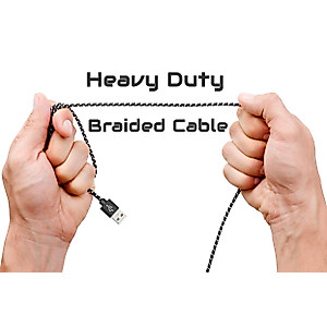 AGOZ Micro USB Charger Cable for Bose SoundLink Color Bluetooth Speaker, 2, 3,Mini 2,Headphones II AE2W,QuitComfort QC20,QC30, QC35,Revolve Plus, SoundSport, UE Boom, WONDERBOOM 2(10ft)