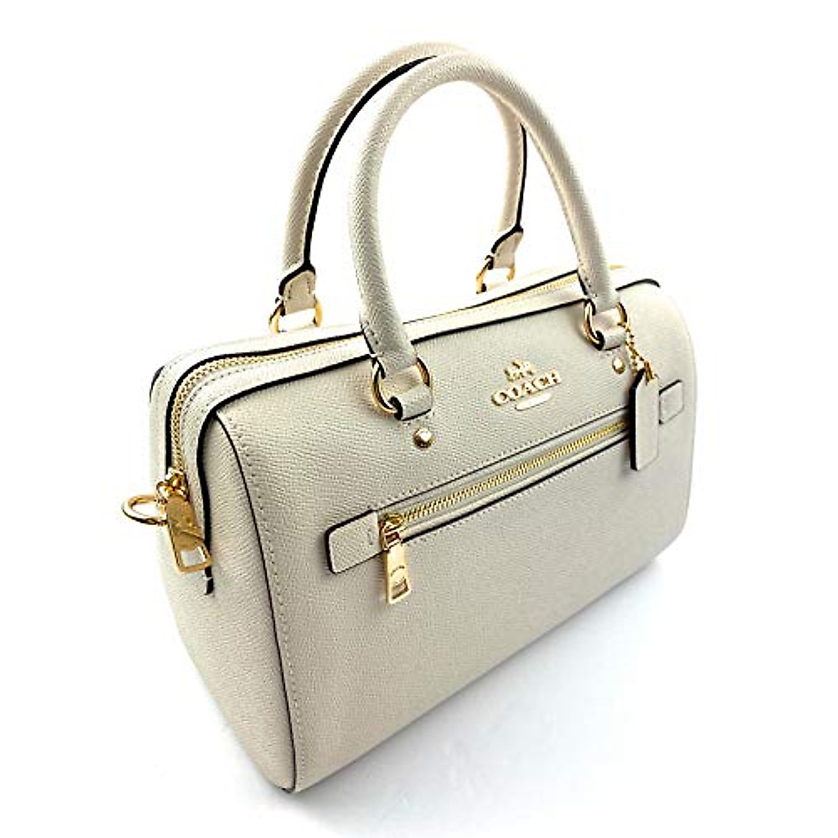 Coach Rowan Satchel In Signature Canvas (IM/Chalk)