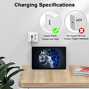XGODY Android 12 Tablet 10 inch Tablets, T10 6GB+128GB Tablet, 512GB Expand 4 Core Android Tablet, 2.4G WiFi, 1280*800 IPS, 8000mAh Fast Charge, Bluetooth 4.2, GPS, Dual Camera, Parent control（silver）