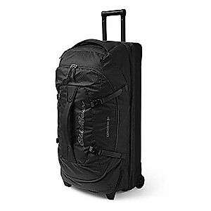 Eddie Bauer Expedition Duffel Bag 2.0-Made from Rugged Polycarbonate and Nylon, Black, 34L