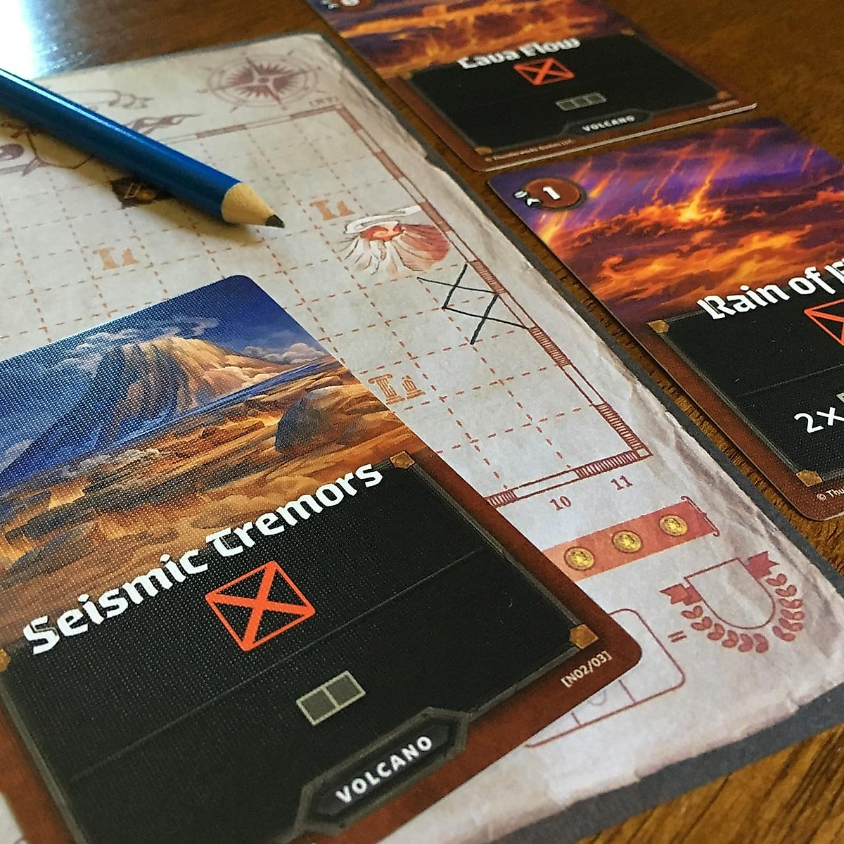 Thunderworks Games - Cartographers: Map Pack 1, Nebblis | Expansion for The Award-Winning Game of Fantasy Map Drawing | Strategy Flip and Write Board Game | Ages 10+ | Family Game for 1-75 Players