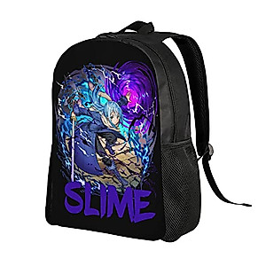 Anime That Time I Got Reincarnated As A Slime Backpack Lightweight Backpacks Unisex Rucksack Fashion Casual Travel Bag