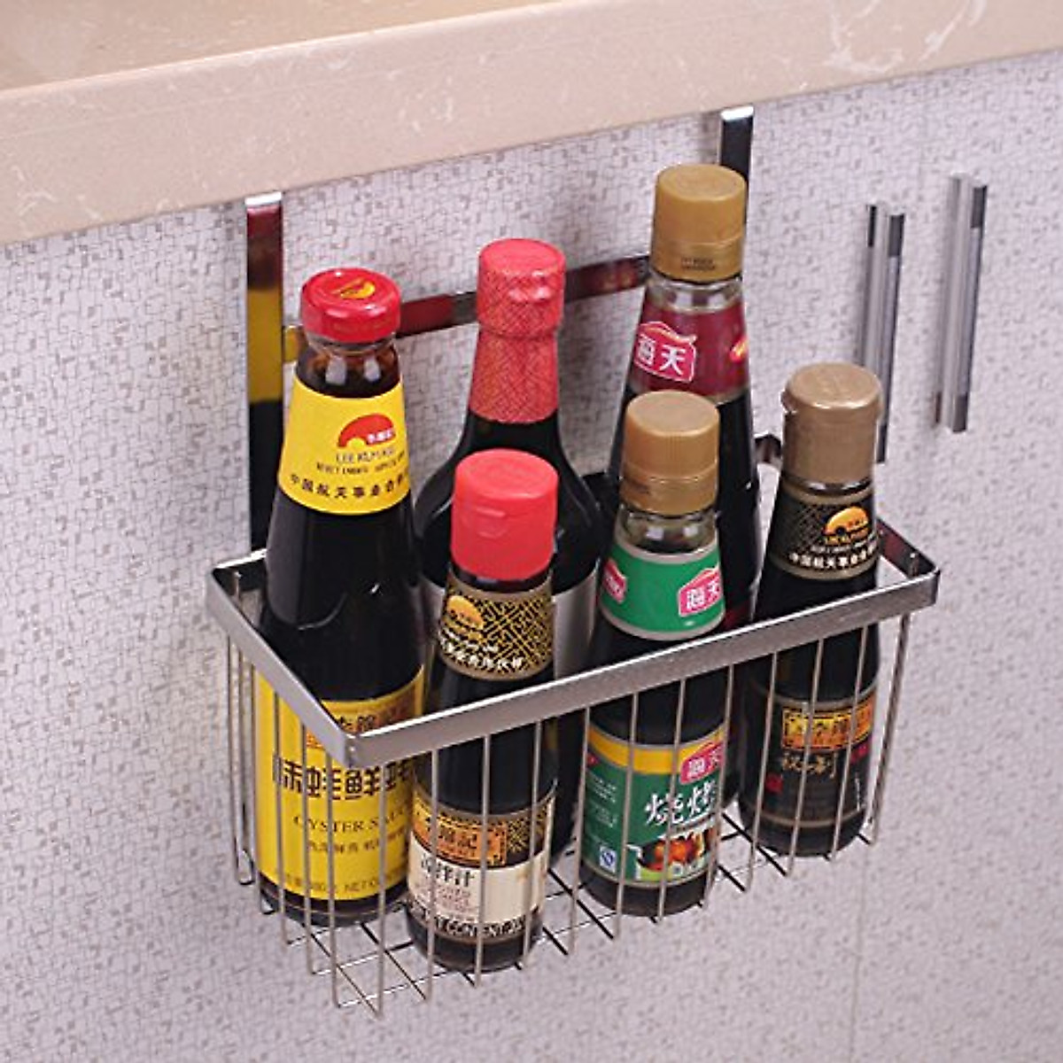 LUANT Bathroom Over the Door Shower Caddy for Shampoo, Conditioner, Soap