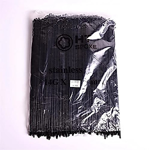 SEEMIE 20pcs 2.0MM Bicycle Spoke Wire Mountain Road Bike 304 Stainless Steel High Strength 259/261/271/273/291/293MM 26 27.5 29 Inch (Color : Elbow 271MMx12pcs)