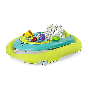 Chicco Walky Talky Baby Walker - Circles | Grey/Green
