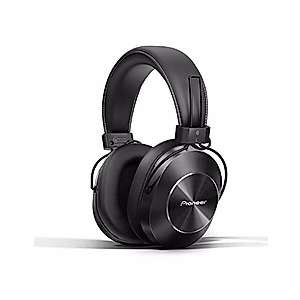 PIONEER Bluetooth and High-Resolution Over Ear Wireless Headphone, Black (SE-MS7BT-K)