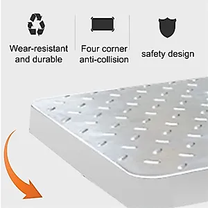 Generic Push carts on Wheels Heavy Duty, Hand Truck Foldable with castors, Multifunction Folding cart Made of Steel, Stable and Ergonomic (Color : B, Size : 90 * 60cm)