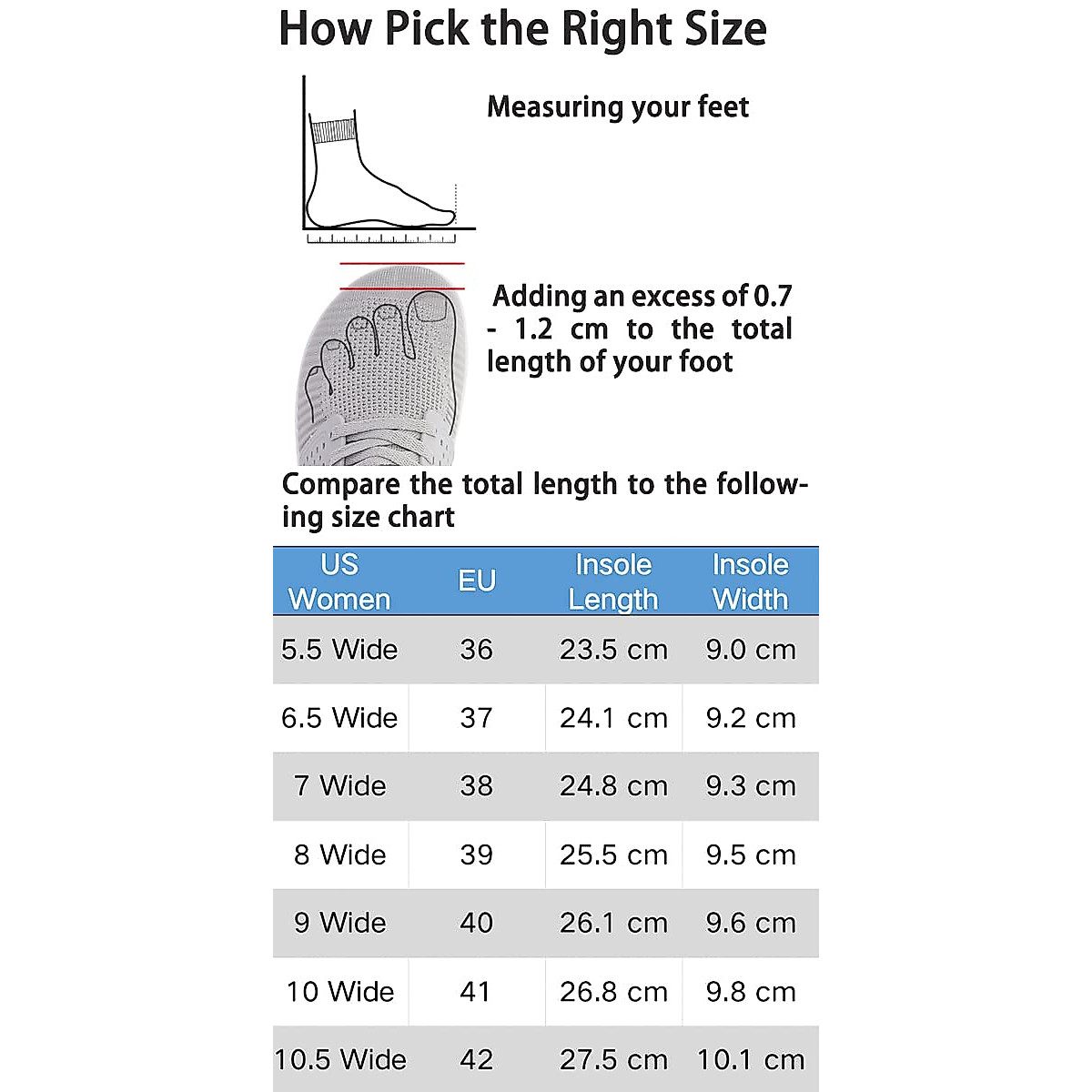 WHITIN Womens Extra Wide Fit Minimalist Trail Running Shoes Size 10 Pink Athletic Trekking Non Slip Treadmill Workout Fitness Trainer Lifting Sneakers 41