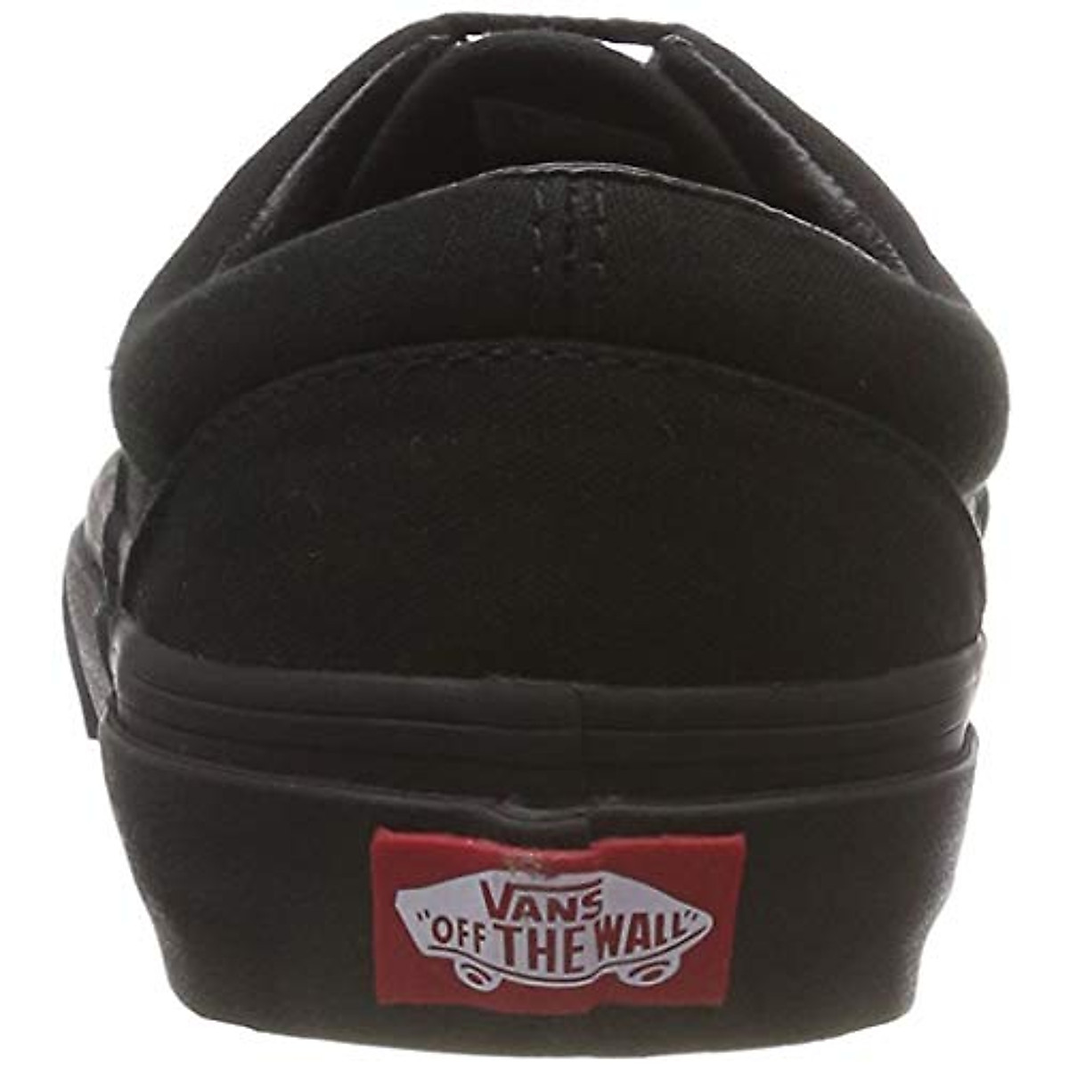 Vans Unisex's ERA Black Black Skate Shoes 10.5 Men US (Black/Black)