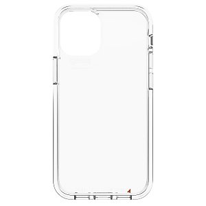 Gear4 ZAGG Crystal Palace Clear Case with Advanced Impact Protection [ Approved by D3O ], Slim, Tough Design for iPhone 12 Mini – Clear (702006031)