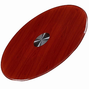 THIKK Tempered Glass Lazy Susan Turntable for Dining Table Turntable, 10mm Thick Tempered Glass Serving Plate Tabletop Rotating Serving Tray (Size : 90cm/36in)