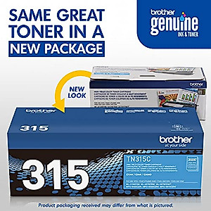 Brother® TN-315C Cyan Toner Cartridge