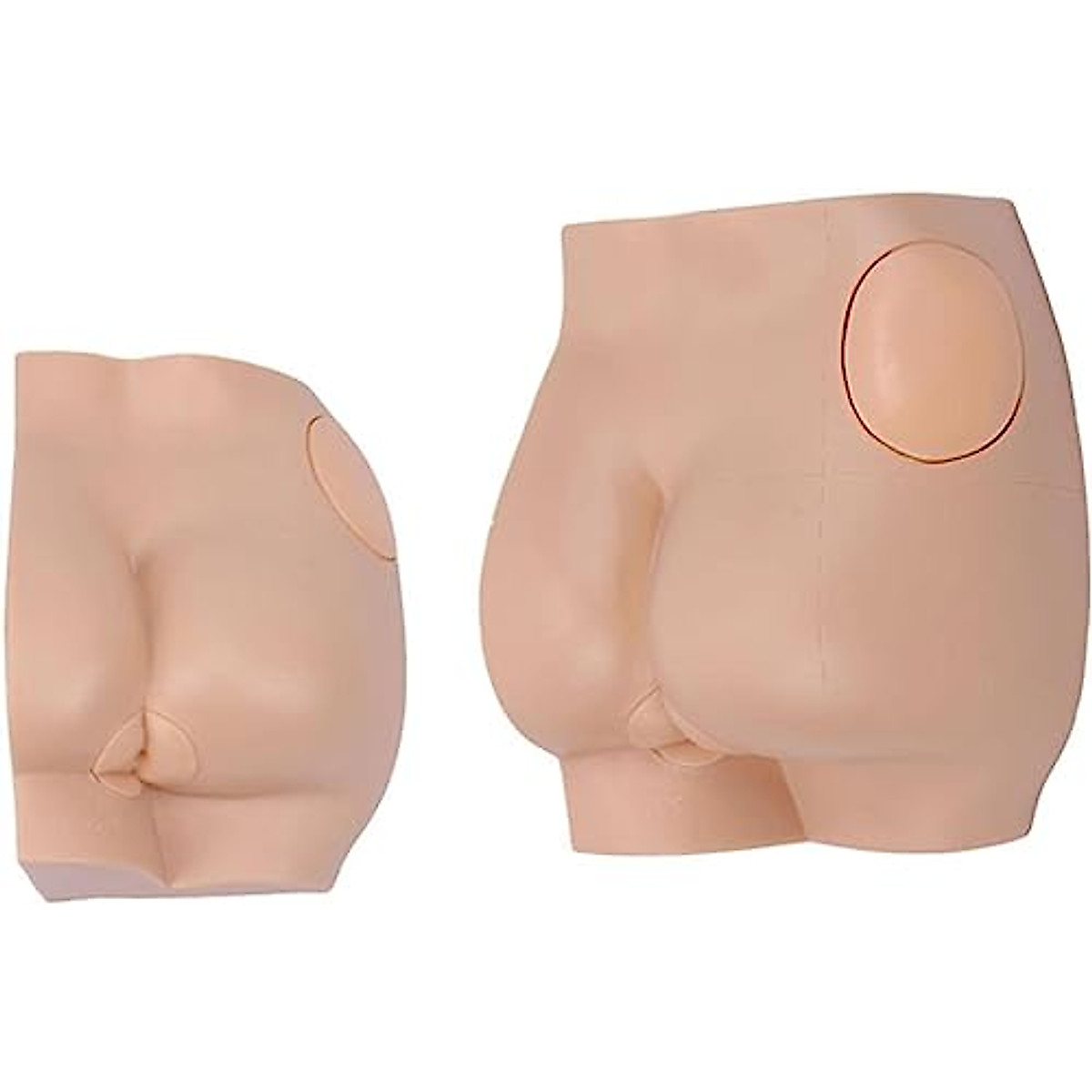 PHOLK Hip Injection Training Simulator, Buttock Muscle Injection Practice Model for Medical Students Or Nurses Teaching Model, IV Practice Start Kit Skin