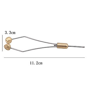 Firecolor Fishing Bobbins Holder Ceramic Tubed Brass Fly Tying Tools