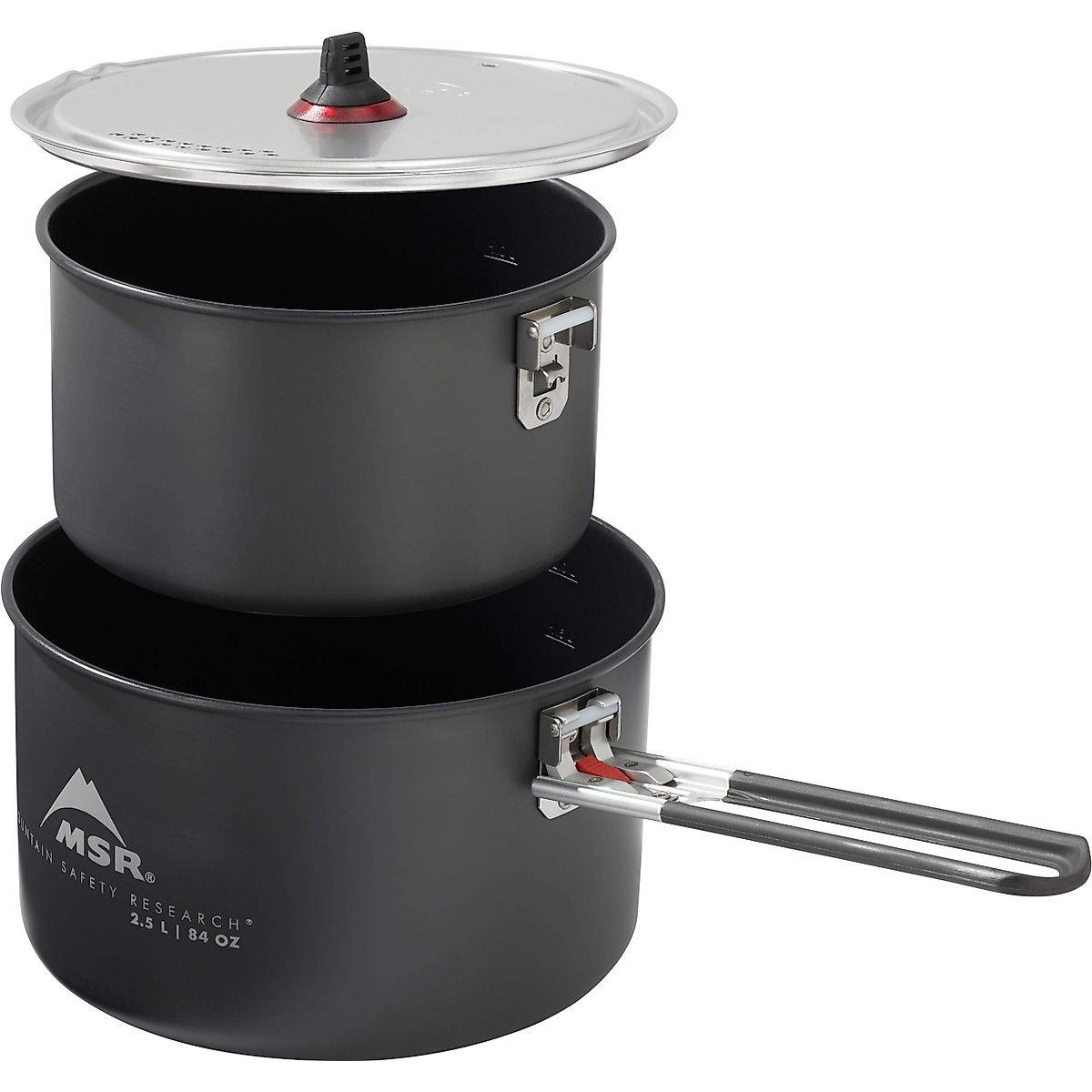 MSR Nonstick Ceramic Coated 2-Pot Camping Cook Set