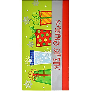 24 Christmas Card Gift Holder - Christmas Money Holder - Christmas Greeting Cards with Envelopes Bulk Assorted in 3 Holiday Cute Festive Designs with Glitter and Foil Winter Holiday Cards Box Set