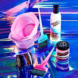 MANIC PANIC Prepare to Dye Clarifying Shampoo - Remove Excess Oils & Product Build Up - Clenase & Prepare Hair for Coloring - Sulfate & Paraben Free, Vegan & Cruelty Free (8oz)