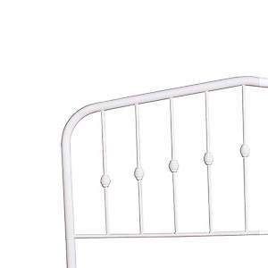 Albearing Metal Platform Bed Frame, Morden Design, Heavy Duty Steel Slat and 9-Leg Support (White, Queen)