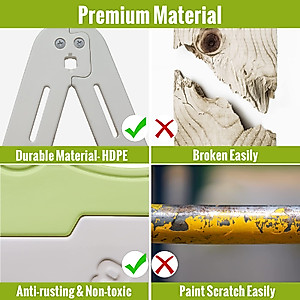 Babeelovly Climbing Toys for Toddlers, Triangle Climbing Indoor Outdoor Play Ground with Art Easel and Basketball Hoop, 5 in 1 Indoor Play Gym for Boys Girls Gift Present