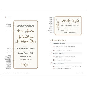 The Little Book of Wedding Checklists: All the Lists and Tips You Need to Plan the Big Day