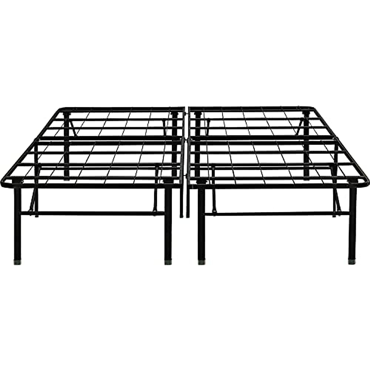 Boyd Sleep Bonus Base Metal Mattress Foundation, 18" Height, Black, Queen