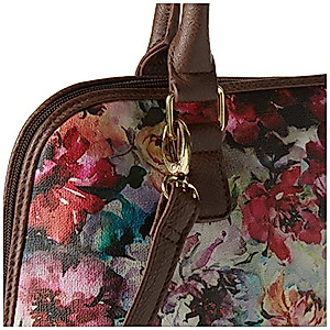 Bueno of California Classic Double Handle Satchel, Watercolor