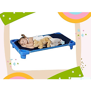 Daycare Cot Sheets -Daycare Cot Sheets for Toddler and Preschool -Poly Cotton Fabric- Pre-School Cot Sheet- Cot Bed Fitted Sheet- Pack of 6 (22" W X 52" L) - Burgundy