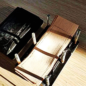 NOAHWOOD Wooden PRO Fingerboards NW8.0 360flip King of Finger (Red Maple, 100x34mm Deck)