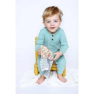 Handsocks Plushy Stay On Strap-Free No-Scratch & Warmth Mittens (Toddler Size. Bicep Should be 5.5"-9.0"), Felix (Grey/Foxes) - One Pair…