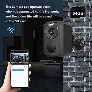 Uniter 2k Home Security Cameras Wireless Outdoor WiFi Waterproof Outside Front Door Garage Surveillance Camera Long Range Motion Sensor Night Vision with Phone app