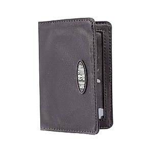 Big Skinny Card Case Slim Wallet, Holds Up to 16 Cards, Black
