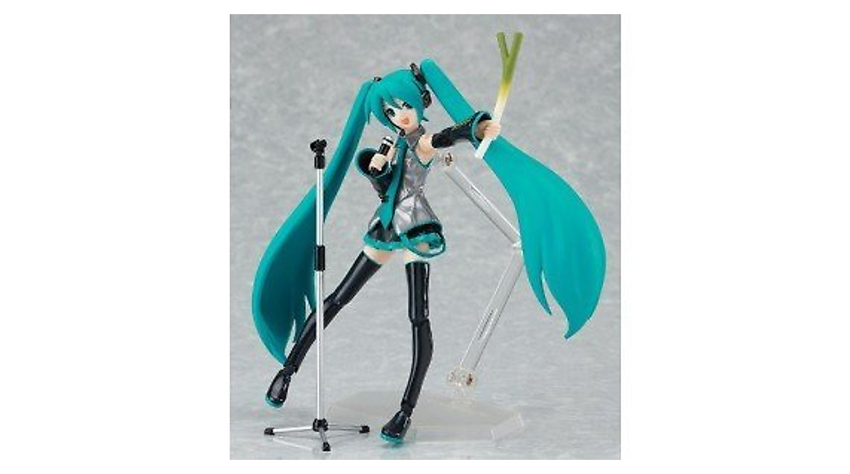 Cheerful Hatsune Miku Figma Action Figure by Good Smile
