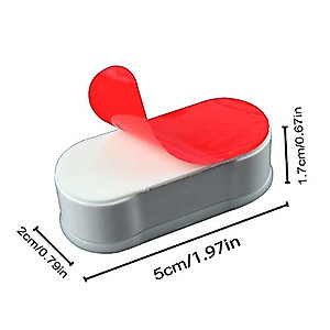 Apure Bidet Toilet Seat Bumper for Bidet with Strong Adhesive (4pcs)