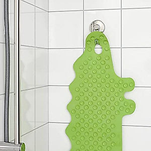 Ikea Patrull Bathtub Mat, Crocodile Green