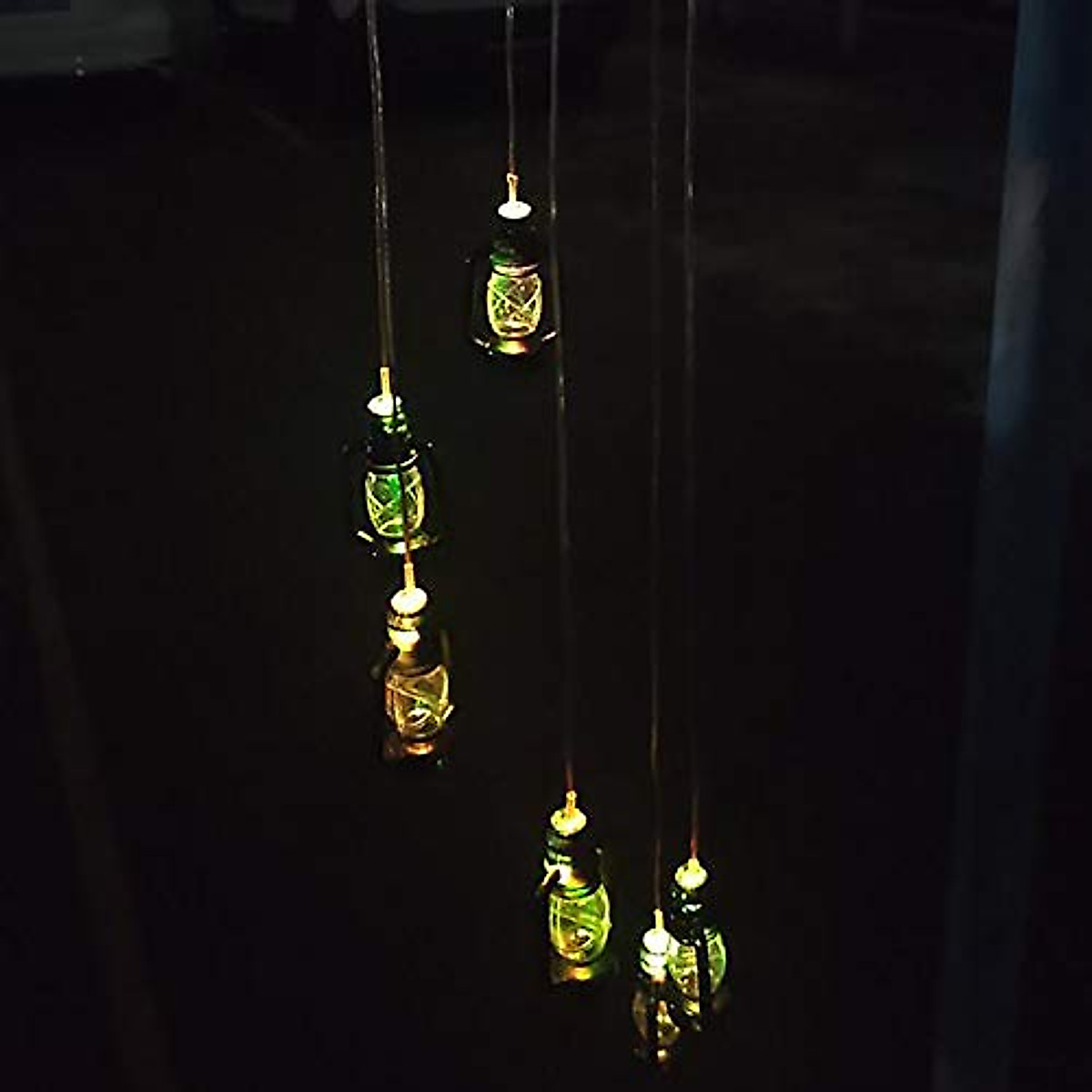 Garden Light lamp Wind Outdoor Chime Oil Solar Light Decorative Led LED light Clear String