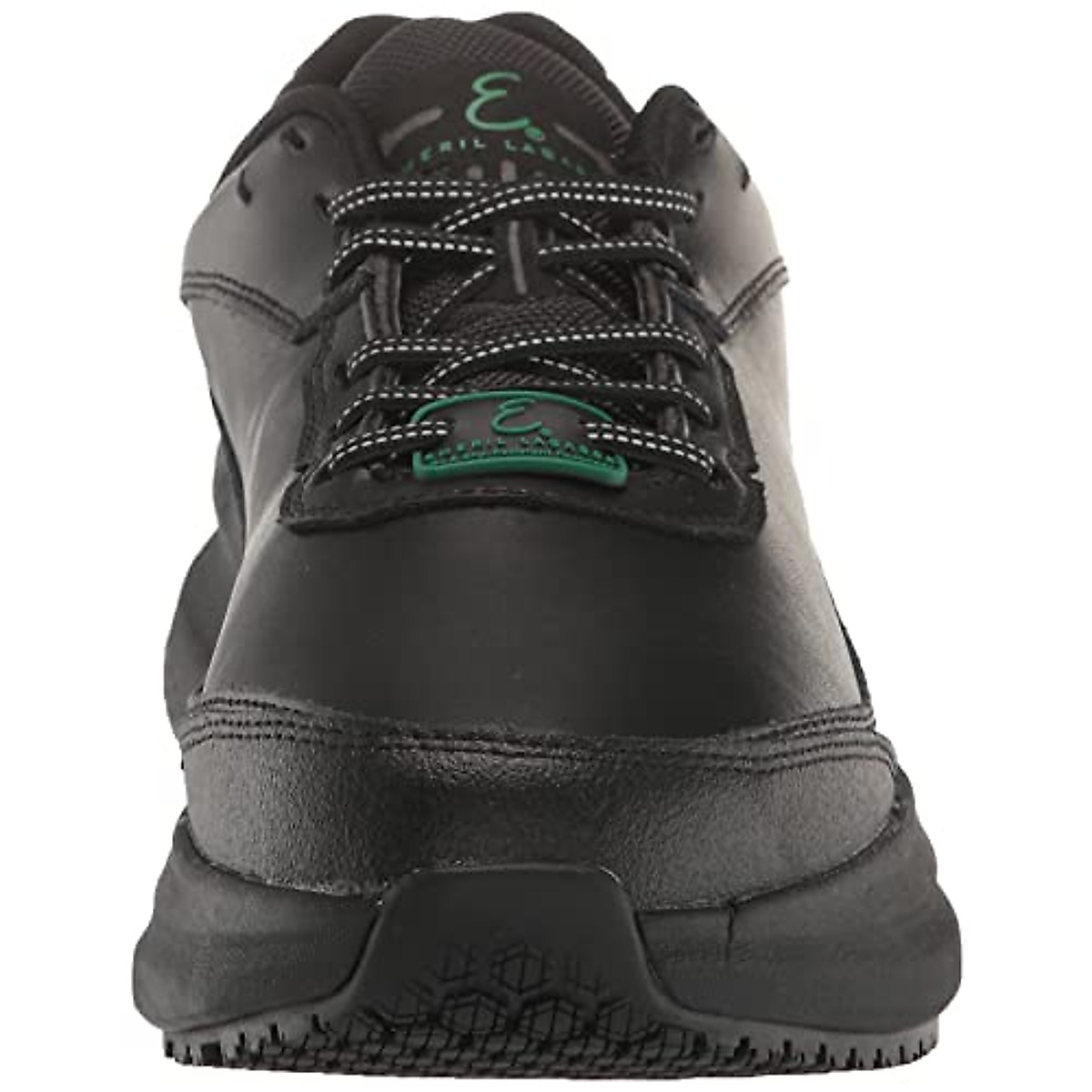 Emeril Lagasse Women's Odin Ez-Fit Slip-Resistant Work Shoe, Black Leather, 8 M US